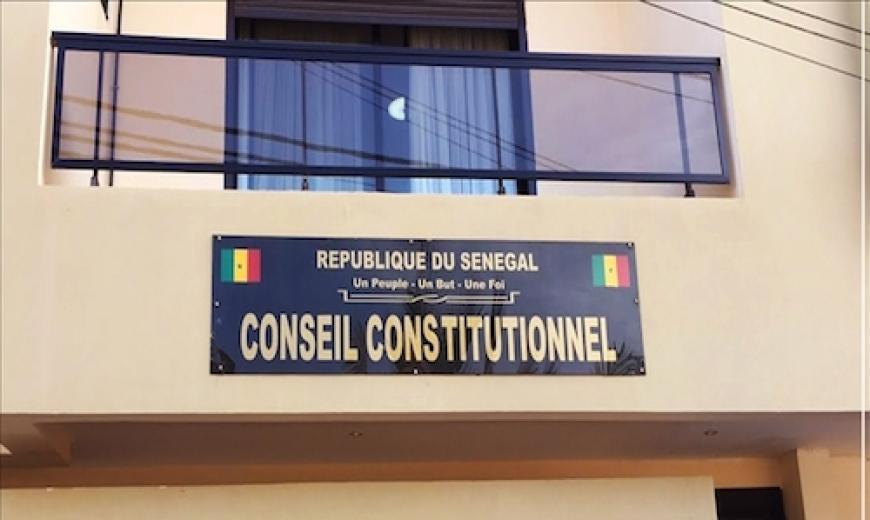 Urgent Conseil Constitutionnel 93 Dossiers De Candidature Reçus La