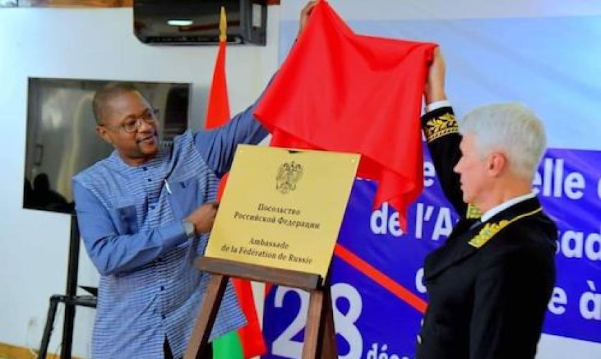 Coopération Burkina Faso Russie Lambassade De La Fédération De